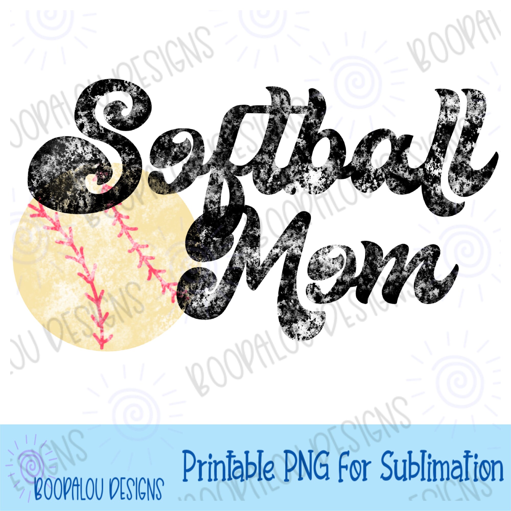 Distressed Softball Mom PNG, Sports Design (digital Download) - Etsy