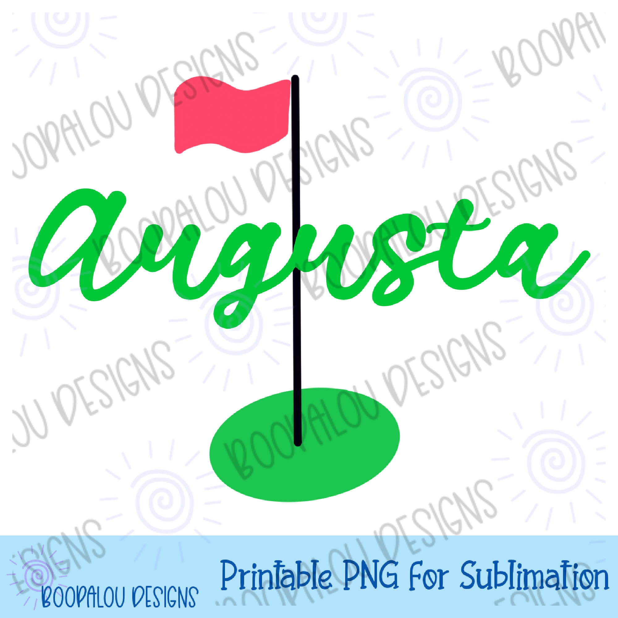 The Master's Digital PNG Download, Augusta PNG, Master's PNG, Golf Png ...