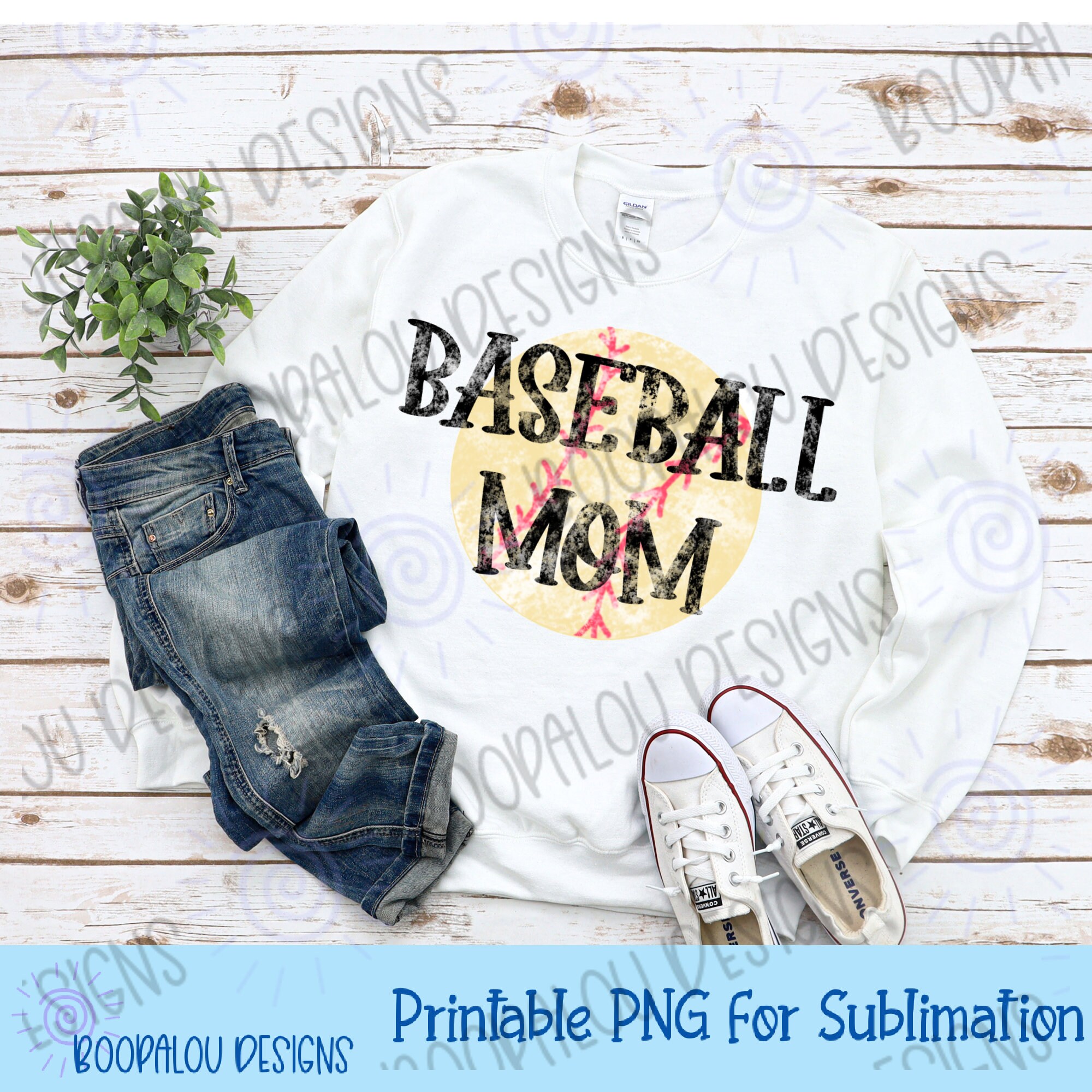 Distressed Baseball Mom PNG, Sublimation Design (digital Download) - Etsy