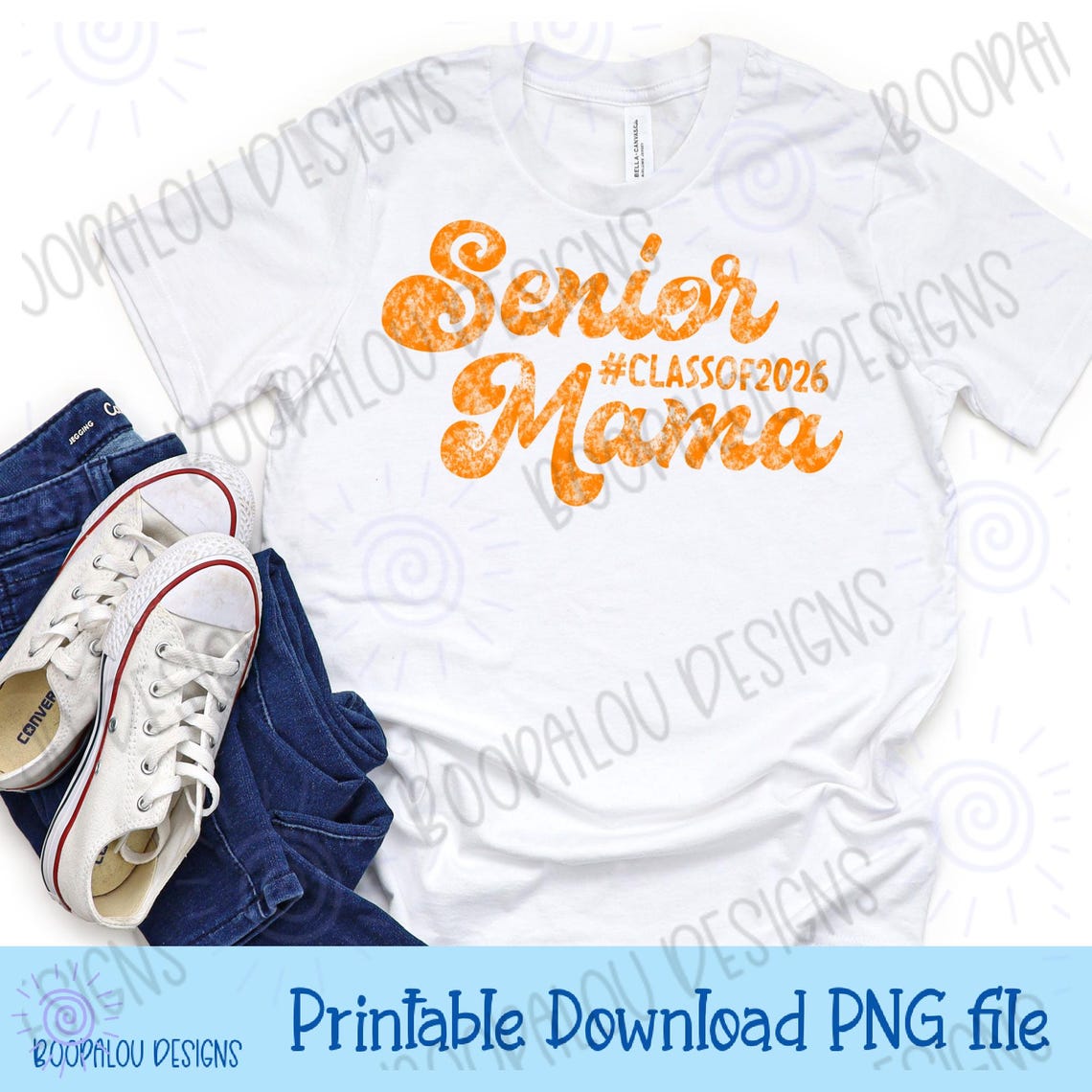 Senior Mama 2026, Distressed Design PNG (digital Download) - Etsy