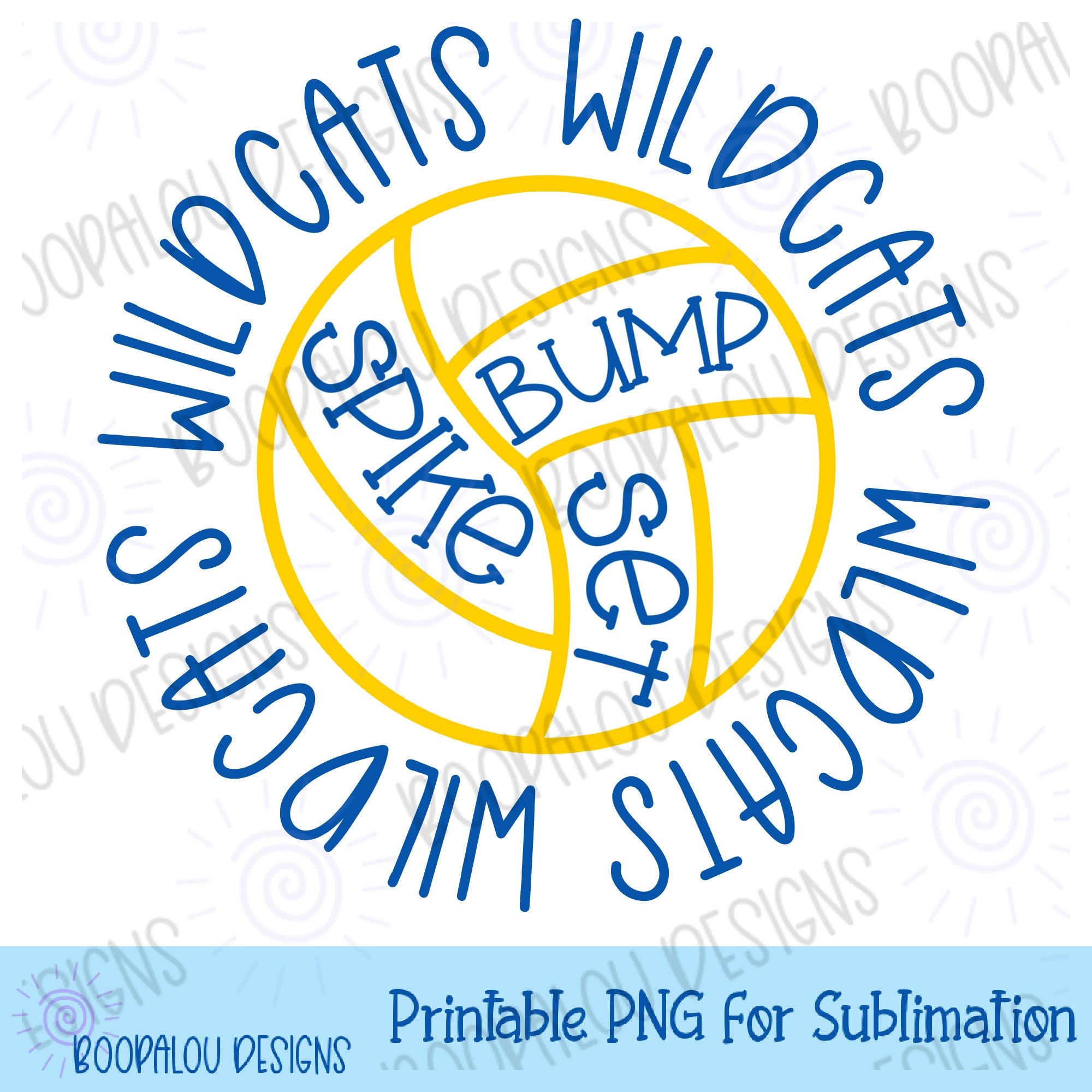 Widdifield Wildcats Volleyball Clipart