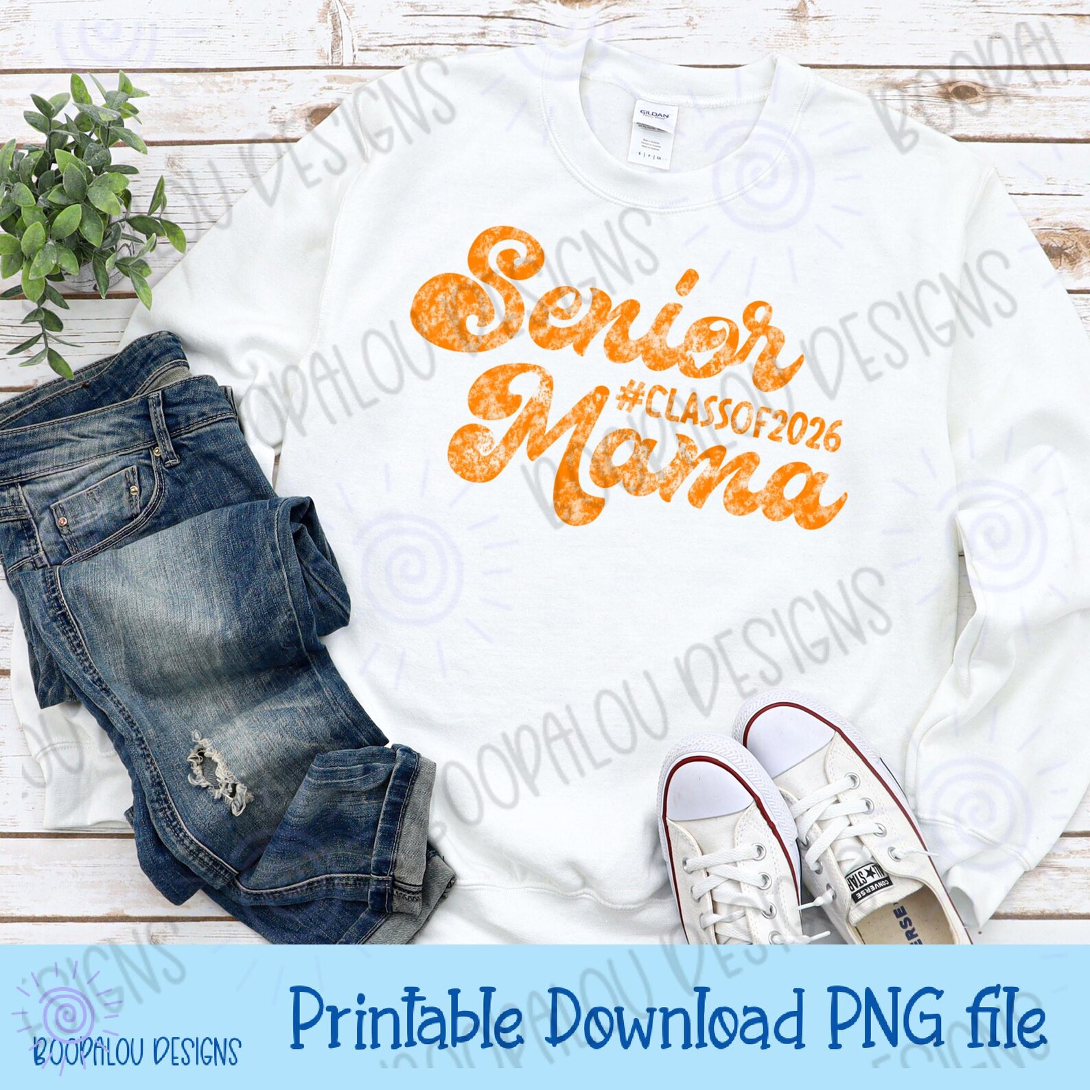 Senior Mama 2026, Distressed Design PNG (digital Download) - Etsy