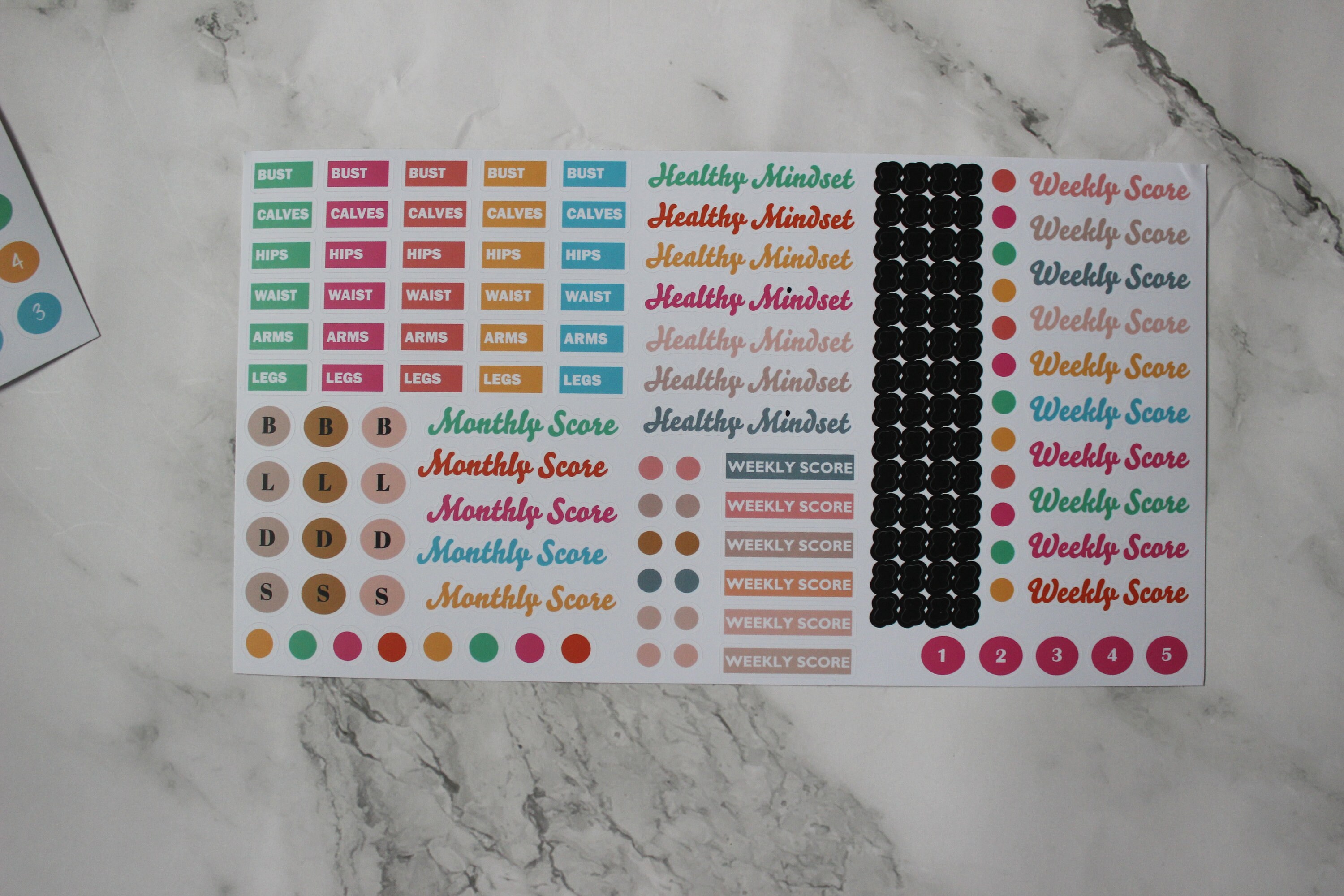 Workout Stickers I Exercise Stickers I Fitness Goals Stickers I Fitness ...