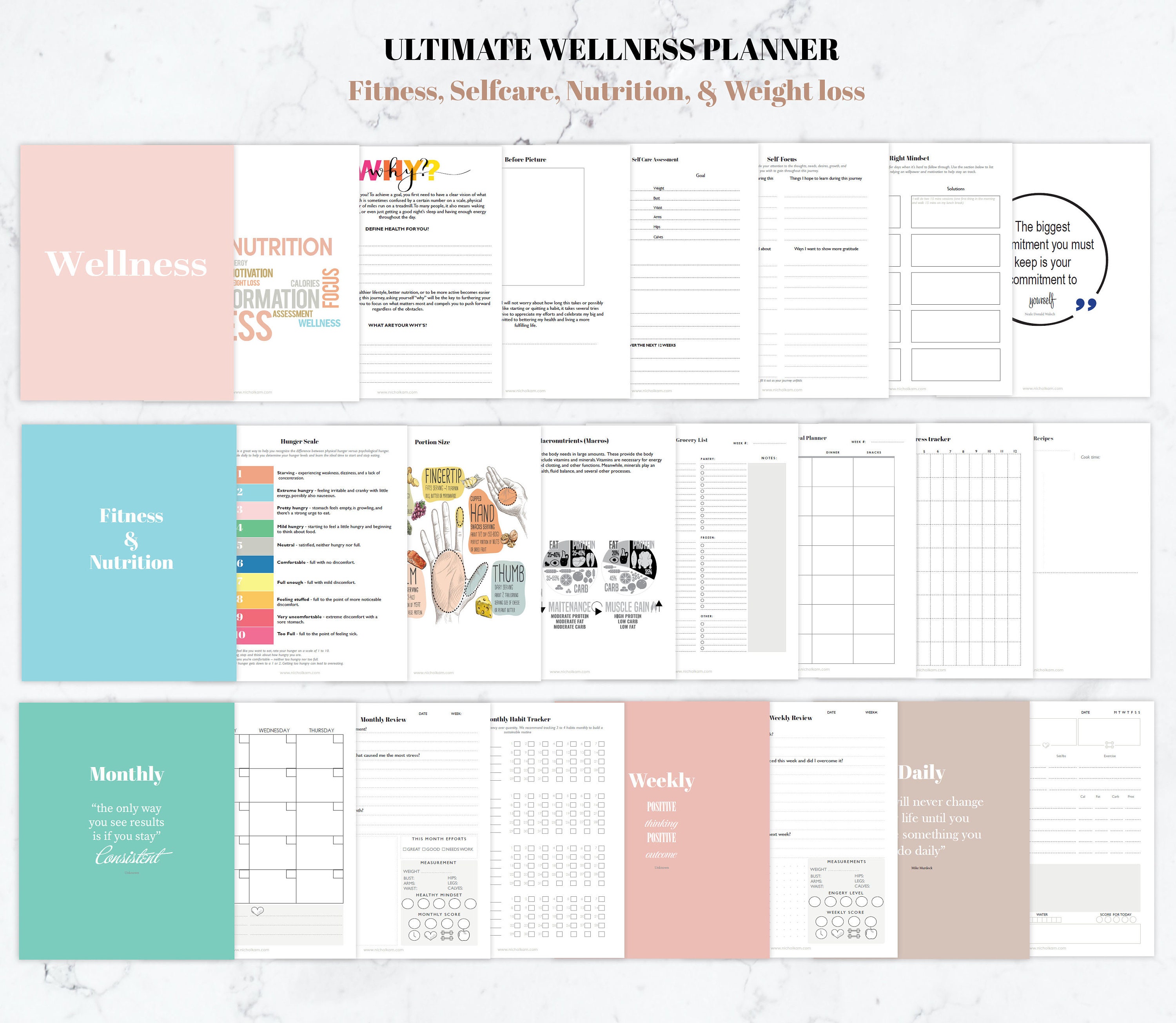 Complete Fitness And Nutrition Journal Weight Loss Journal Weekly complete-fitness-and-nutrition-journal-weight-loss-journal-weekly