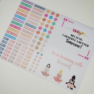 Workout Stickers I Exercise Stickers I Fitness Goals Stickers I Fitness ...