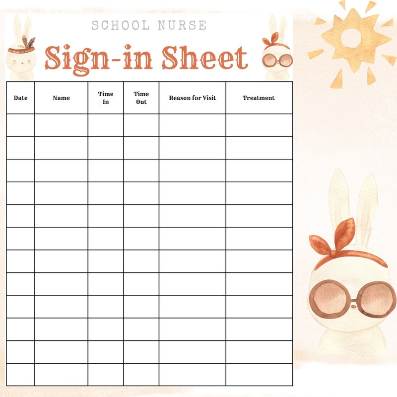 School Nurse Sign - Etsy