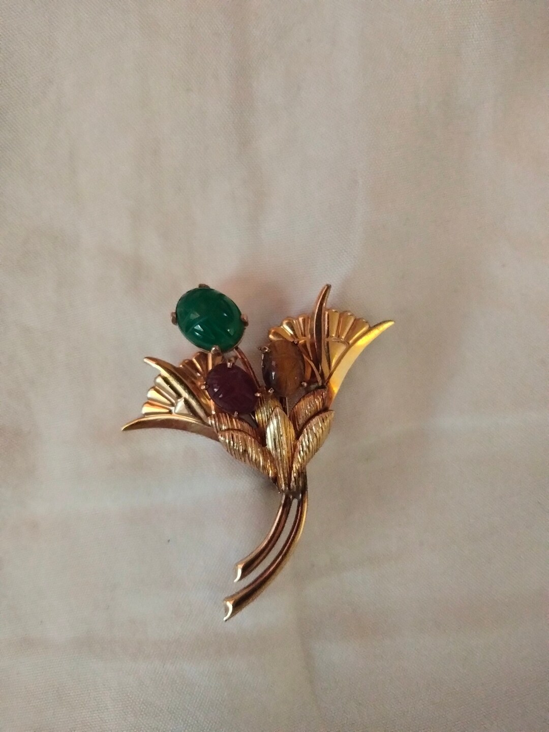 Gorgeous Vintage Winard 12K Gold Filled Brooch - Etsy