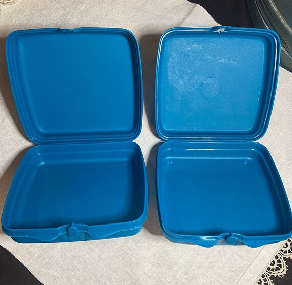 DC Comics Retro Wonder Woman Blue Sandwich Box By Tup… - Gem