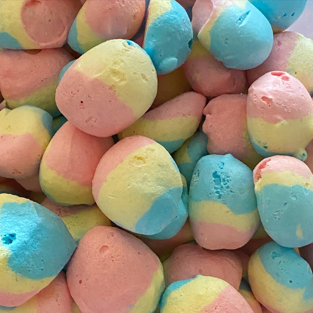 Shaved Ice Puffs~ Freeze Dried Shaved Ice Salt Water Taffy - Etsy