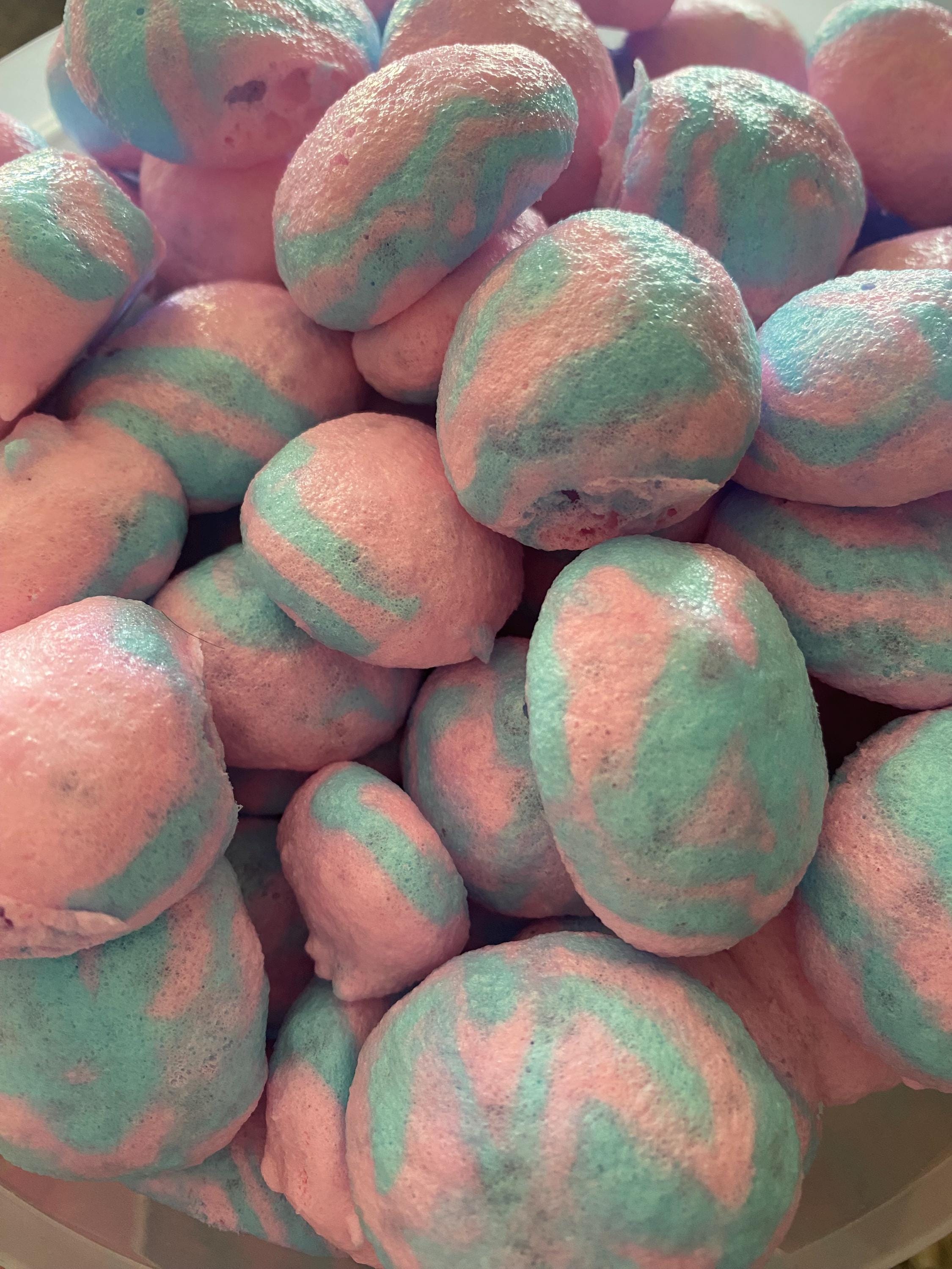Cotton Candy Puffs~ Freeze Dried Cotton Candy Taffy - Etsy