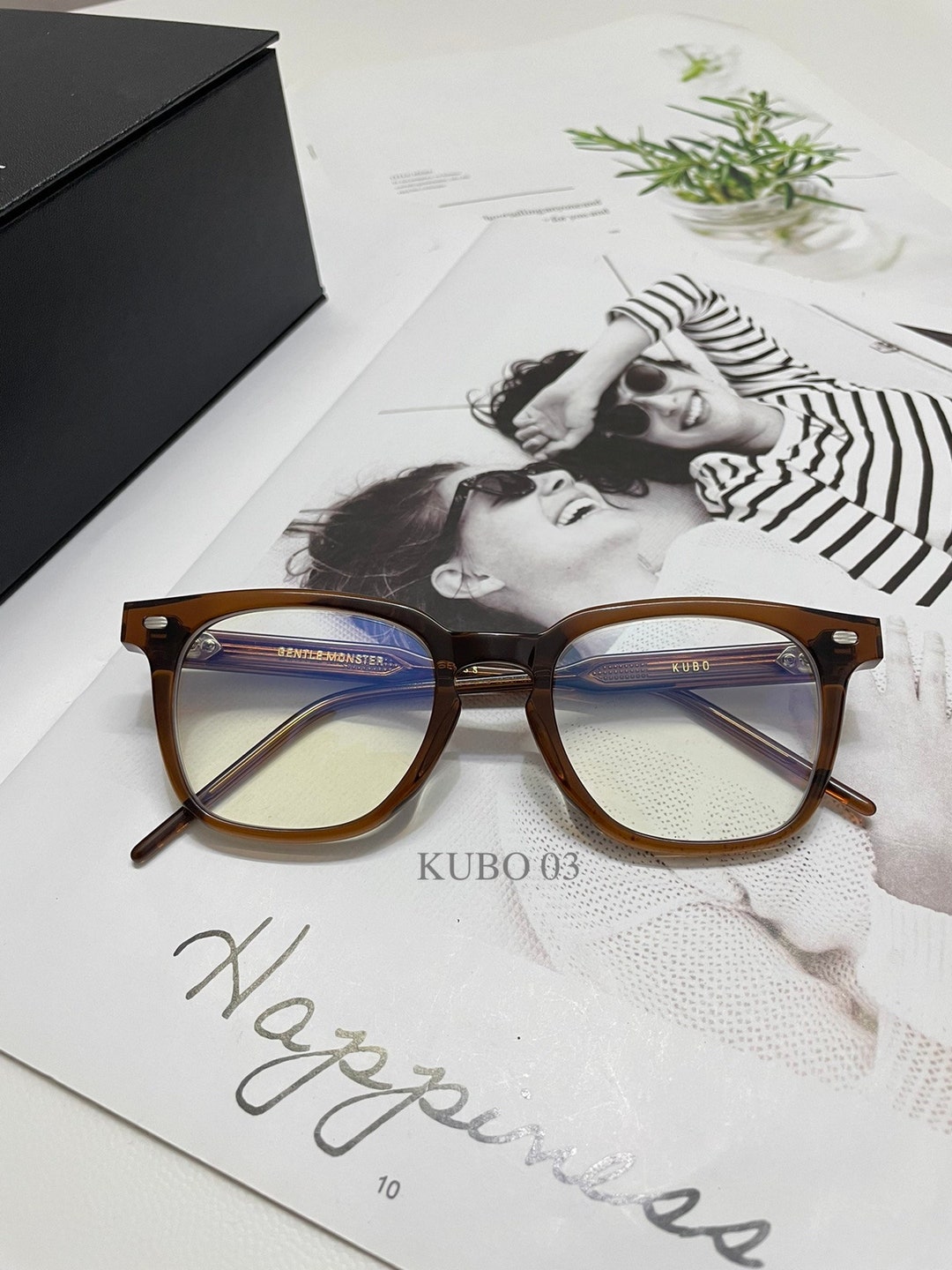 Luxury KUBO Gentle Monster Glasses Korean Style Women Men Fashion ...