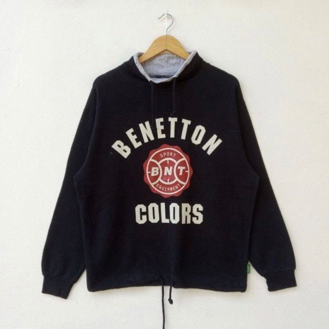 Vintage United Colors of Benetton Sweatshirt, Retro 90s Benetton ...