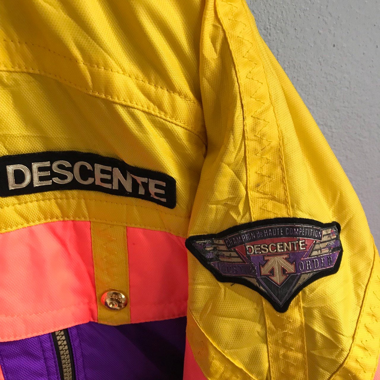 Vintage Descente Thermo Unit Special Team Ski Jacket True Comfort Multicolor Jacket Warm Winter ...