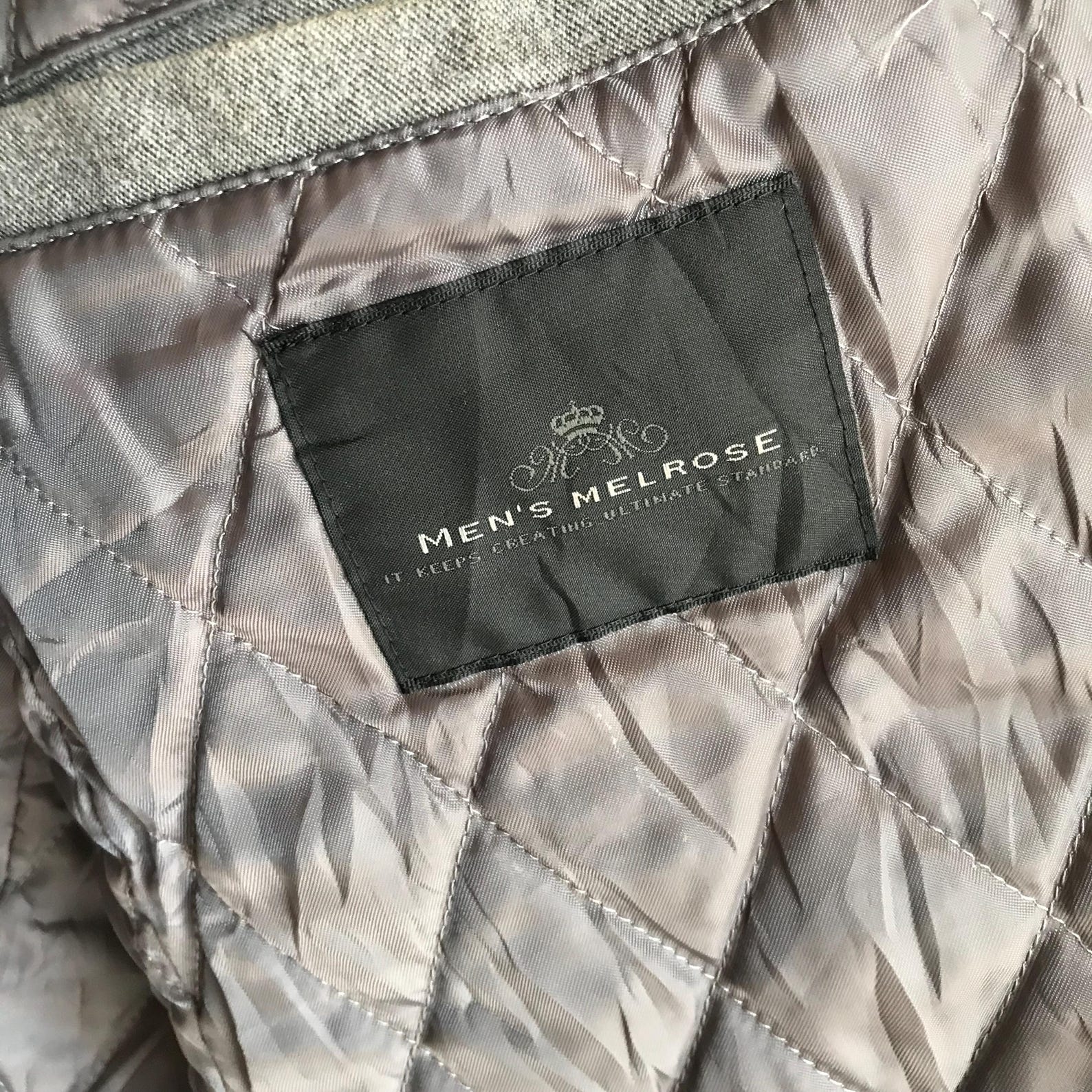Men's Melrose Motorcycle Jacket, Premium Cotton Biker Jacket, Vintage ...
