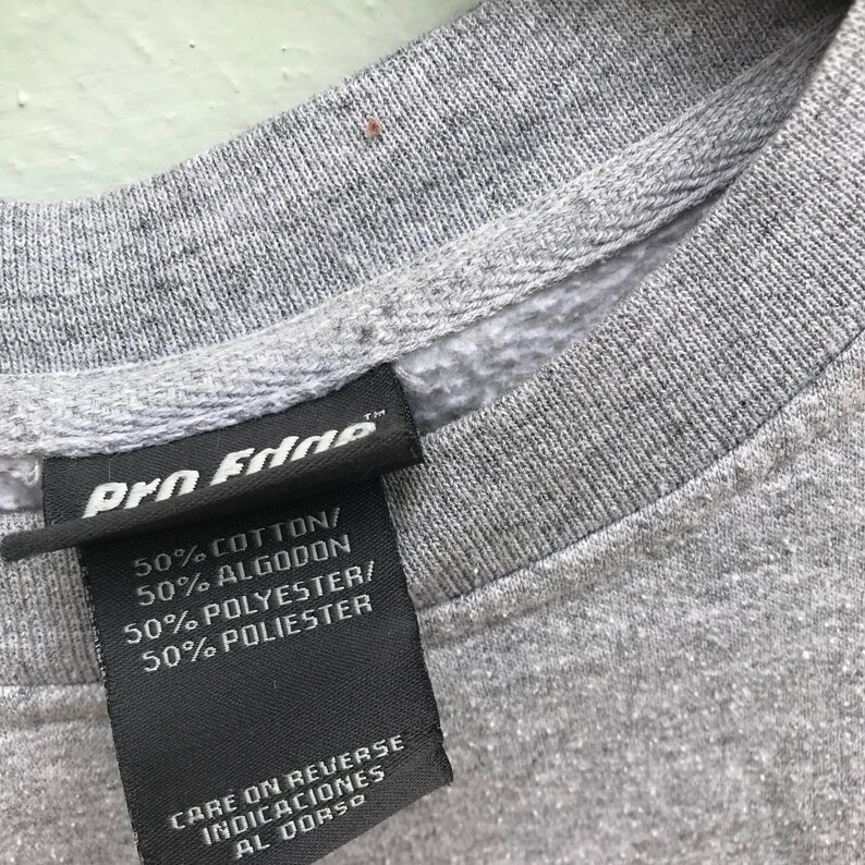 Vintage Proedge Purdue University Sweatshirt, Gray Crewneck, 90s ...