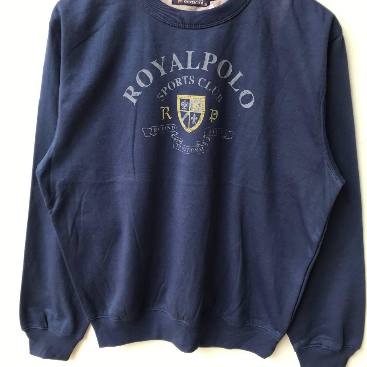 Vintage Royal Polo Sports Club Crewneck Sweater, Vintage Athletic ...