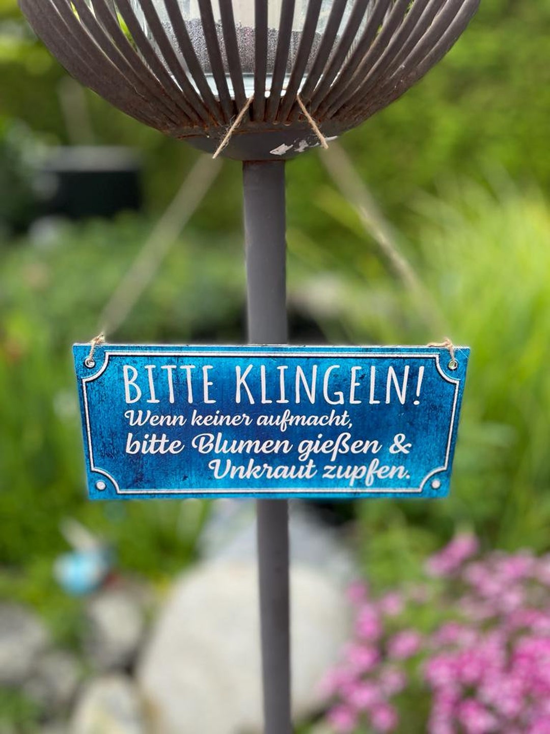 Shield Garden, Door Sign, Garden Decoration, Garden, Flowers, Plants ...