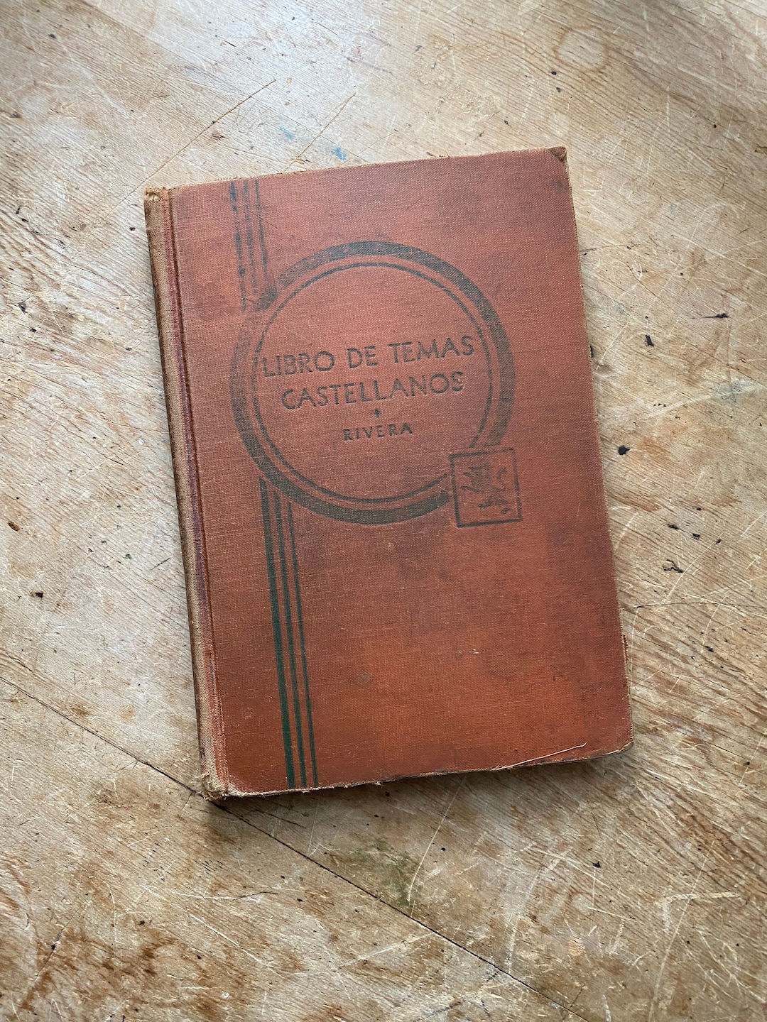 Libro De Temas Castellanos by Guillermo Riviera, 1931 - Antique Book - Etsy