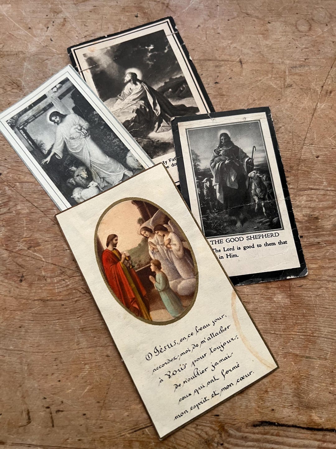 Antique Catholic Prayer Cards - Etsy