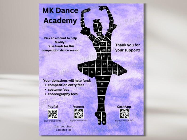 Help My Ballet Dancer Fundraiser - Help My Ballet Dancer Fundraiser ...