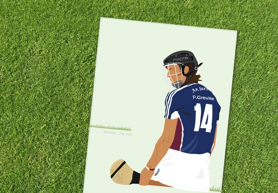 Camogie Portrait | Etsy
