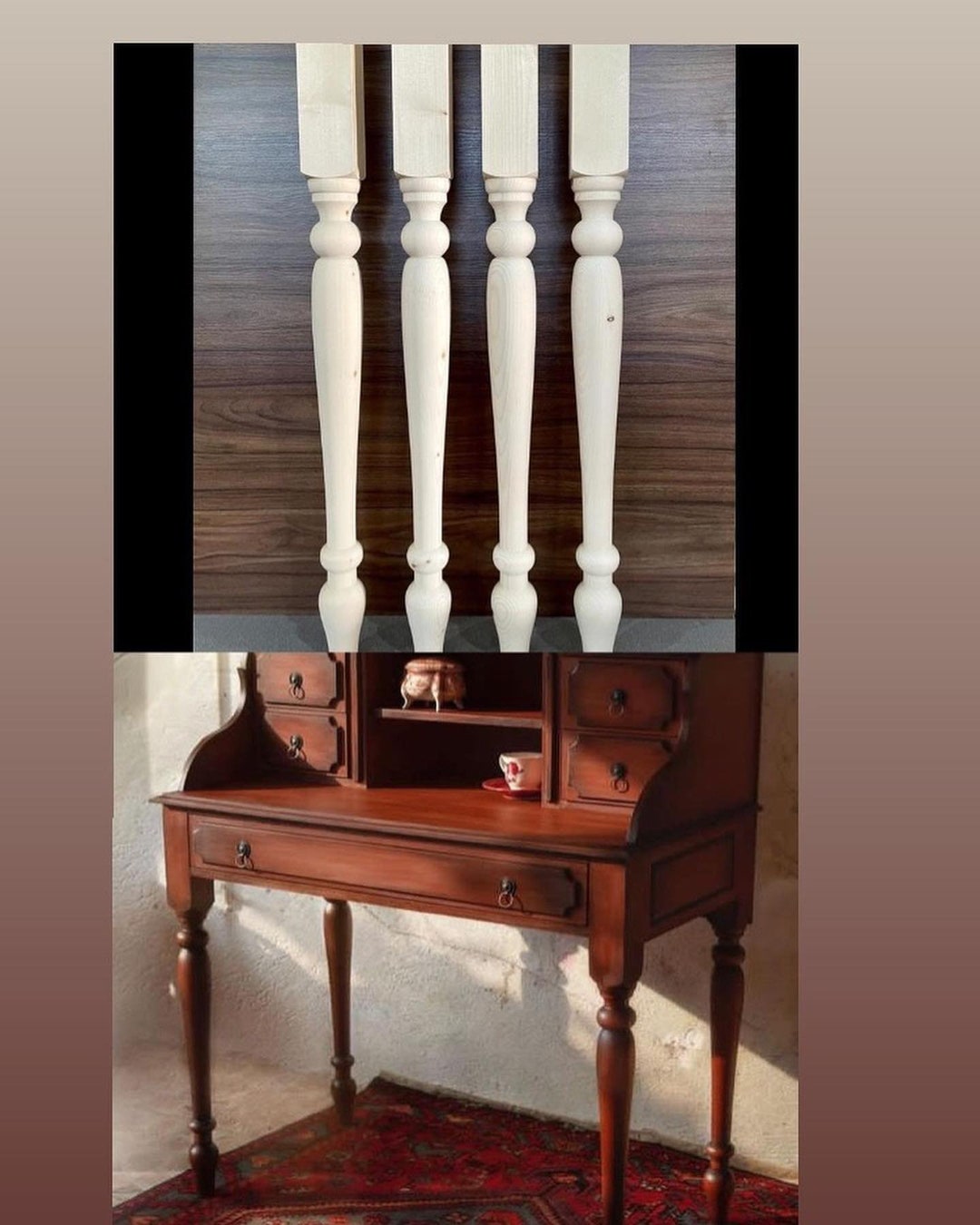 Lathe Wooden Legs, Wooden Leg, Natural Legs, Wooden Table Legs, Custom ...