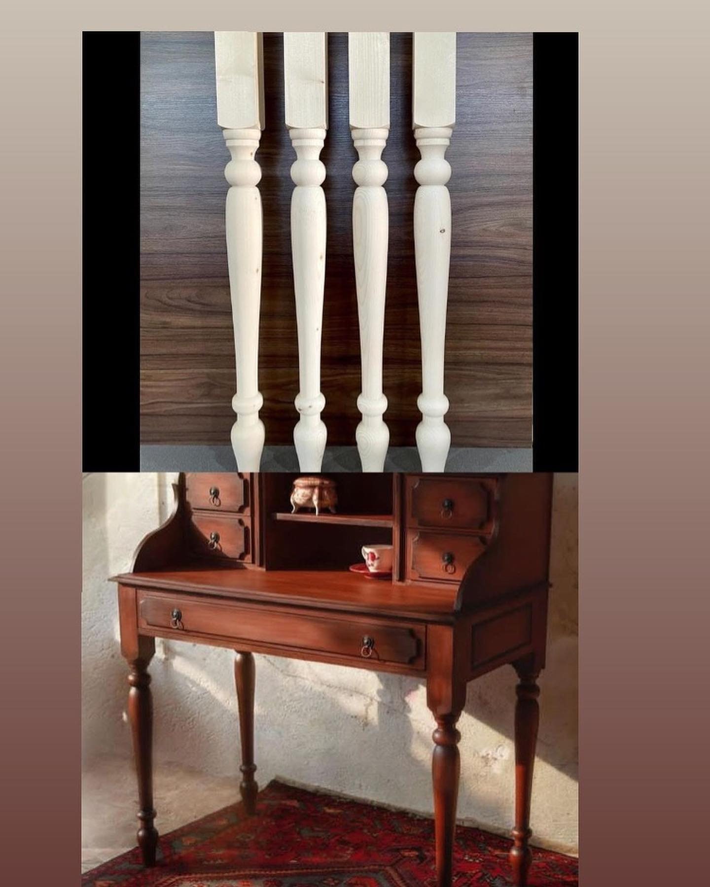 Lathe Wooden Legs, Wooden Leg, Natural Legs, Wooden Table Legs, Custom ...