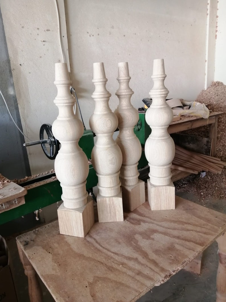 Table Legs Wooden Turned Table Legs French Legs Turned - Etsy