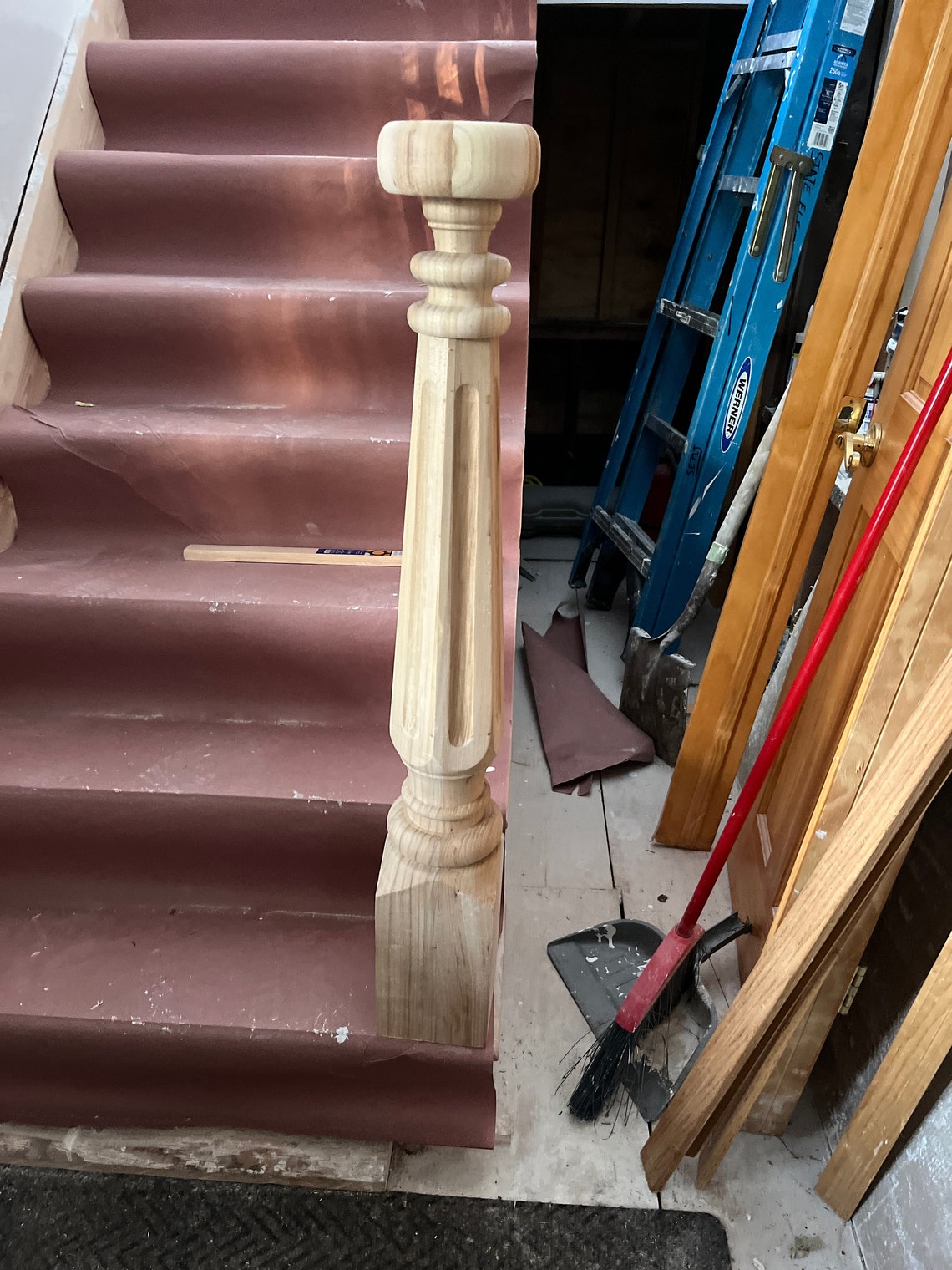 Newel Post, Newel Posts, Stair Newel Post, Stairs, Newel Cup, Custom ...
