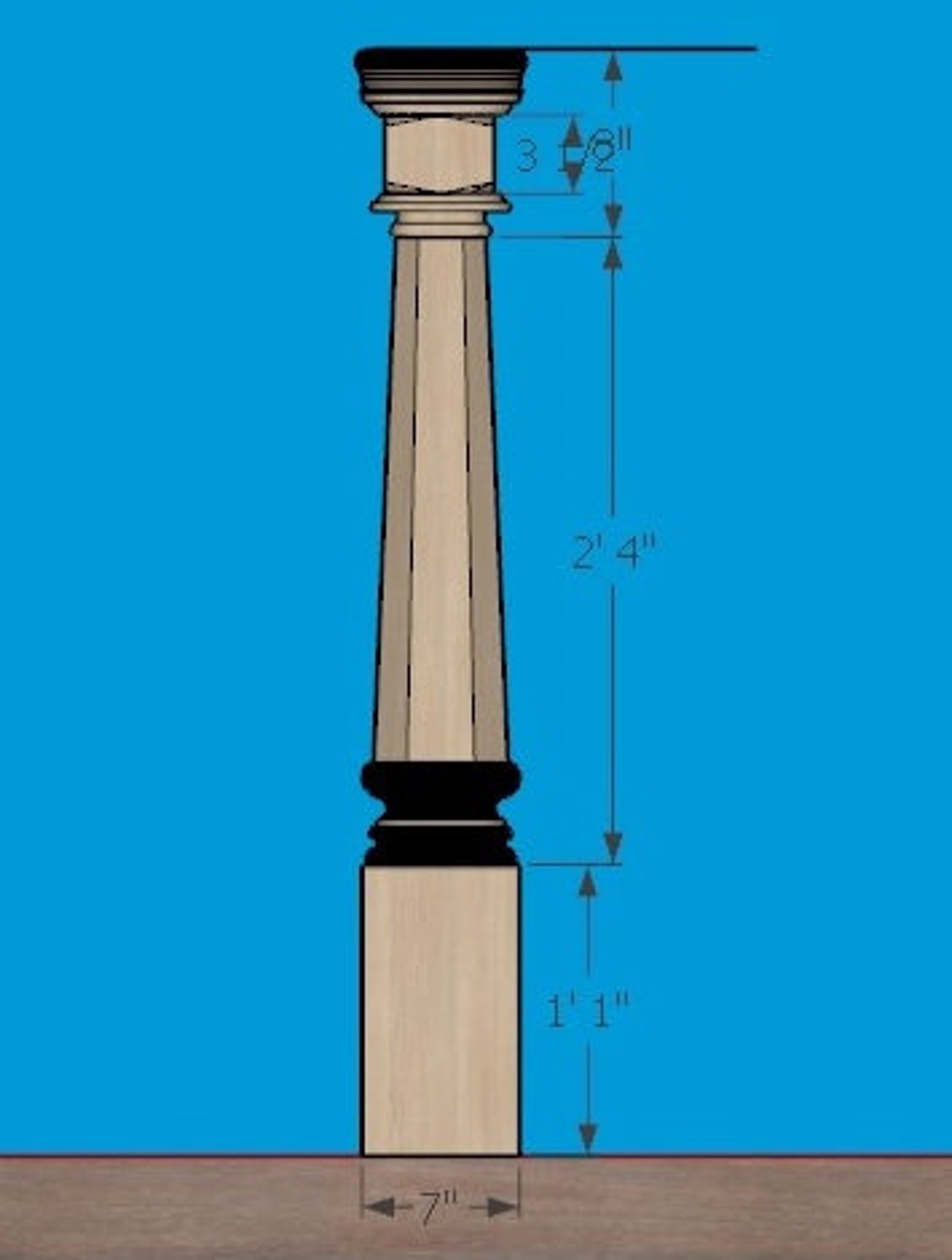 Newel Posts, Newels, Newel Caps, Stairs, Custom Stairs Parts, Custom ...