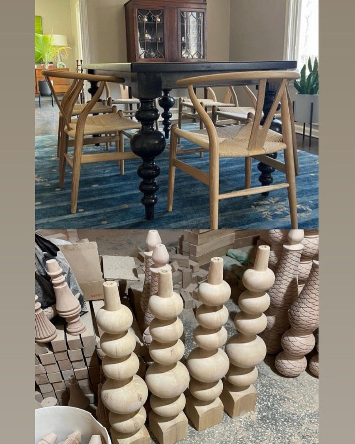 Table Legs, Wooden Turned Table Legs, Turned Legs, Wood Legs, Custom ...