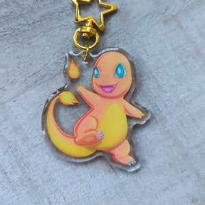 Charmander nintendo Smash Bros Pokemon Pokemonster Keychain Anime Manga ...