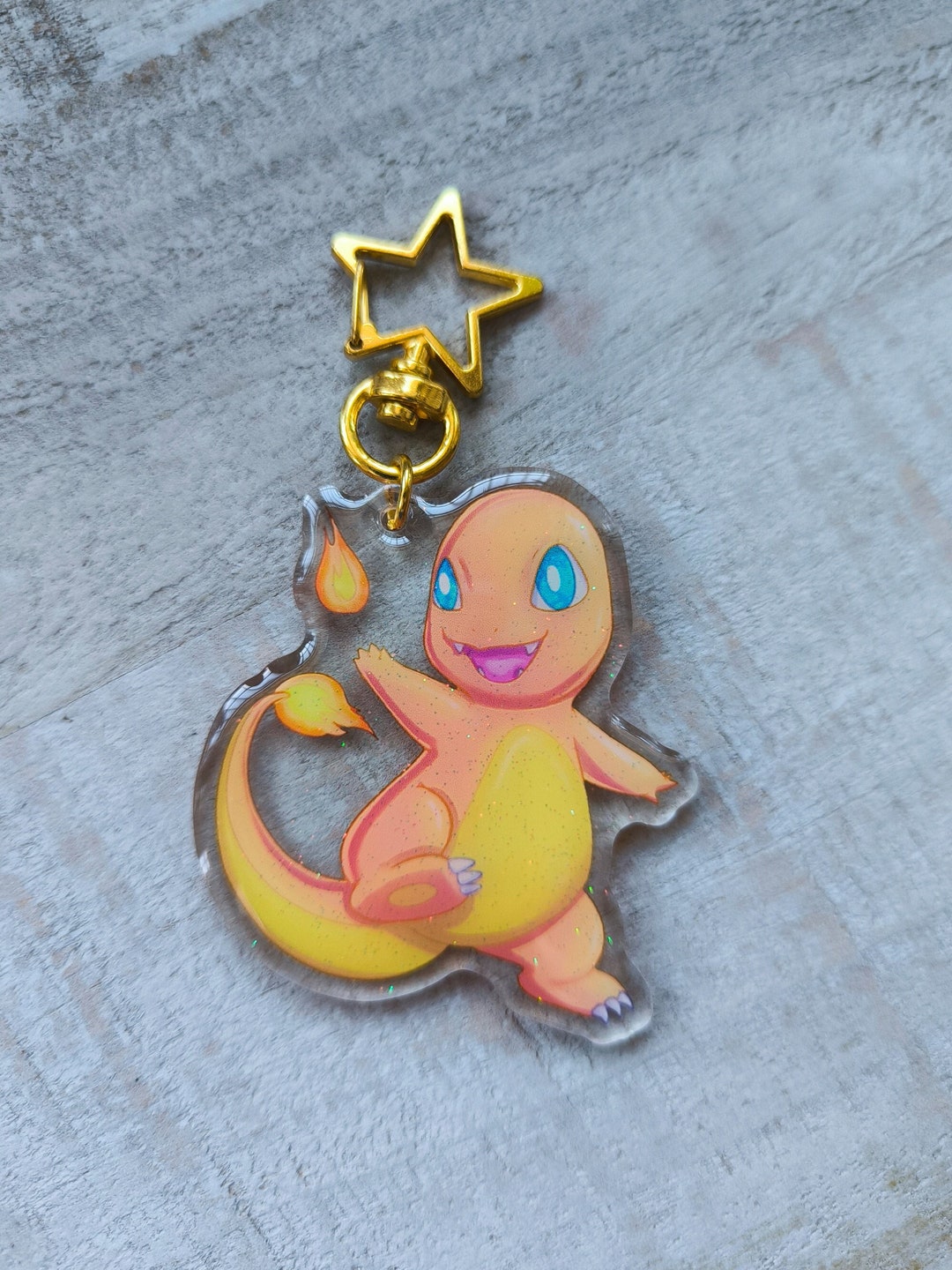 Charmander nintendo Smash Bros Pokemon Pokemonster Keychain Anime Manga ...