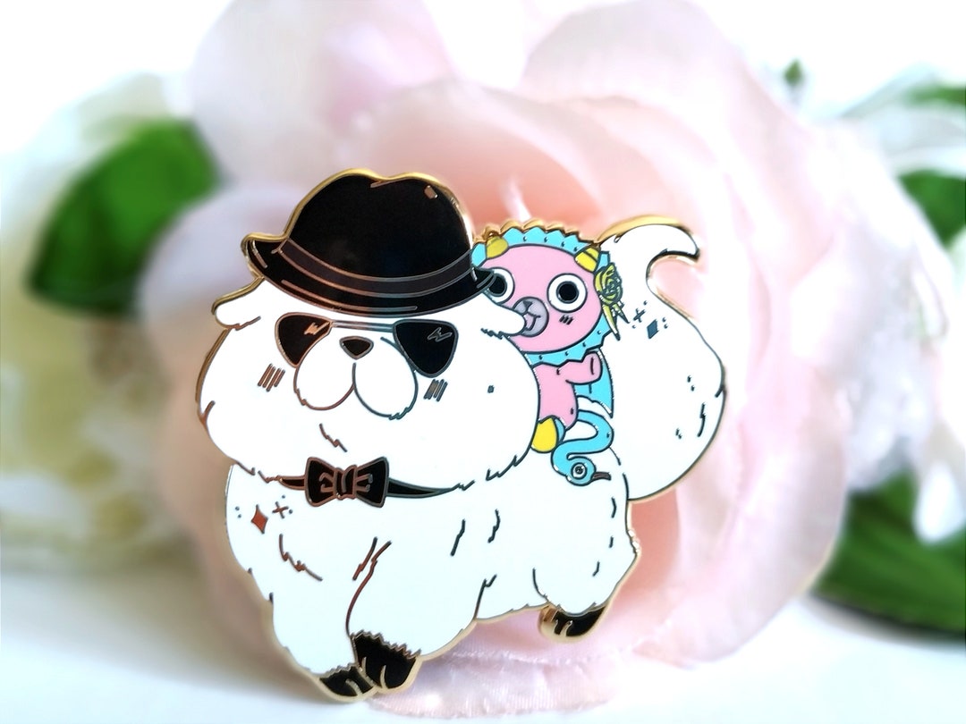 HARD ENAMEL PIN ღ Sxf: Bond Fan Art Linarahe Kawaii Cute Chibi - Etsy