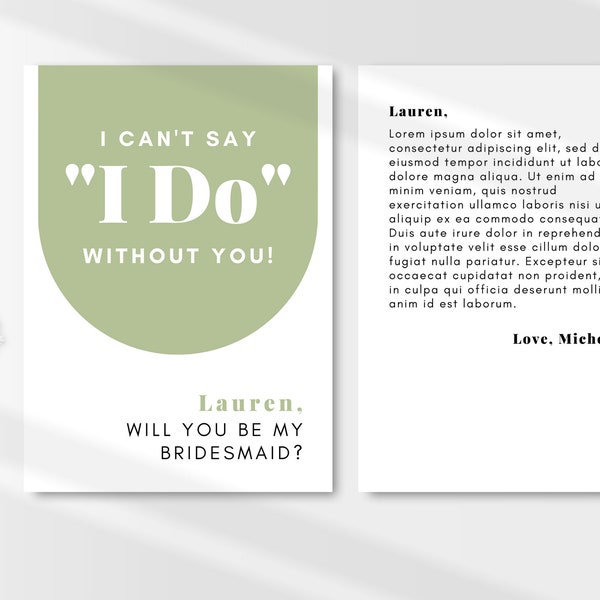 Bridesmaid Ask - Etsy