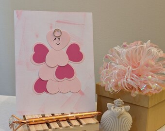 Angel Baby Birthday Card | Etsy