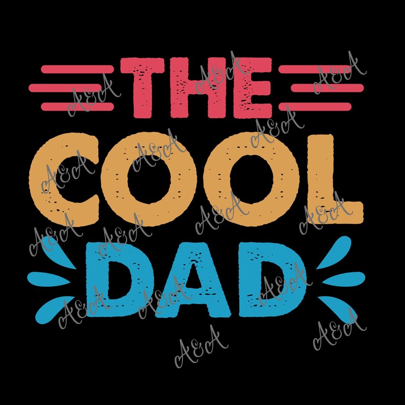 The Cool Dad PNG Dad Shirt fathers Day Gift Husband Gift - Etsy