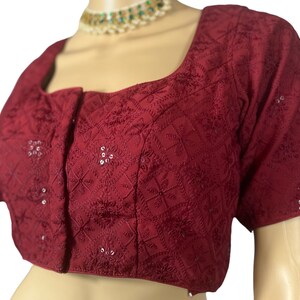 Womens & Girls Designer Readymade Pure Georgette Chikankari Embroidery ...