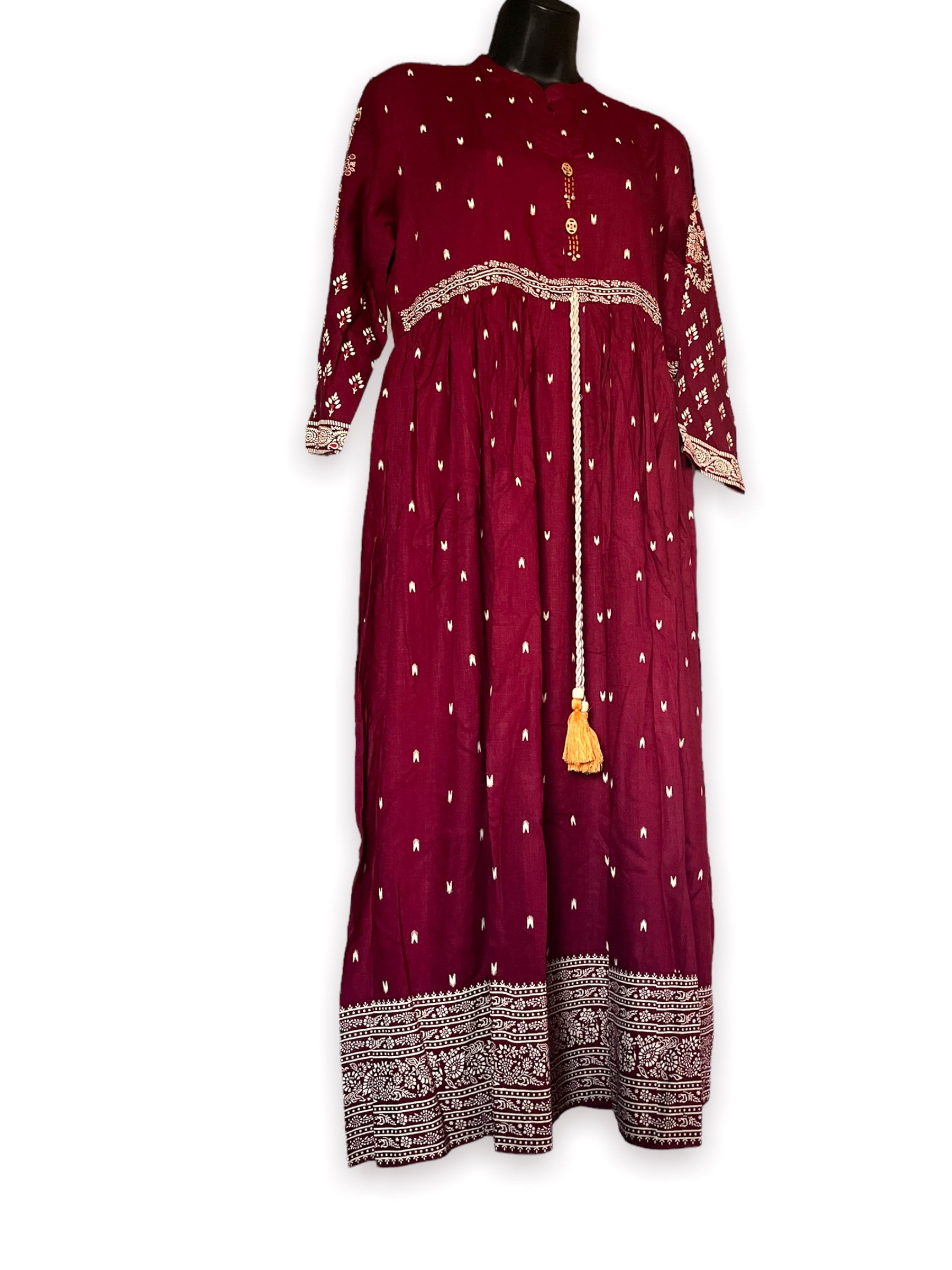 Pure Designer Cotton IKKAT Print Dress - Etsy