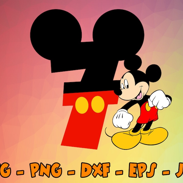 Mickey 7th Birthday Svg - Etsy