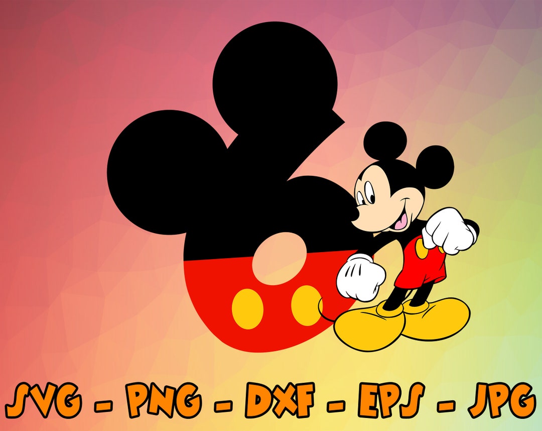 Birthday Mickey Mouse Svg, Cupcake Toppers, Cupcake Pick, 6th Birthday ...