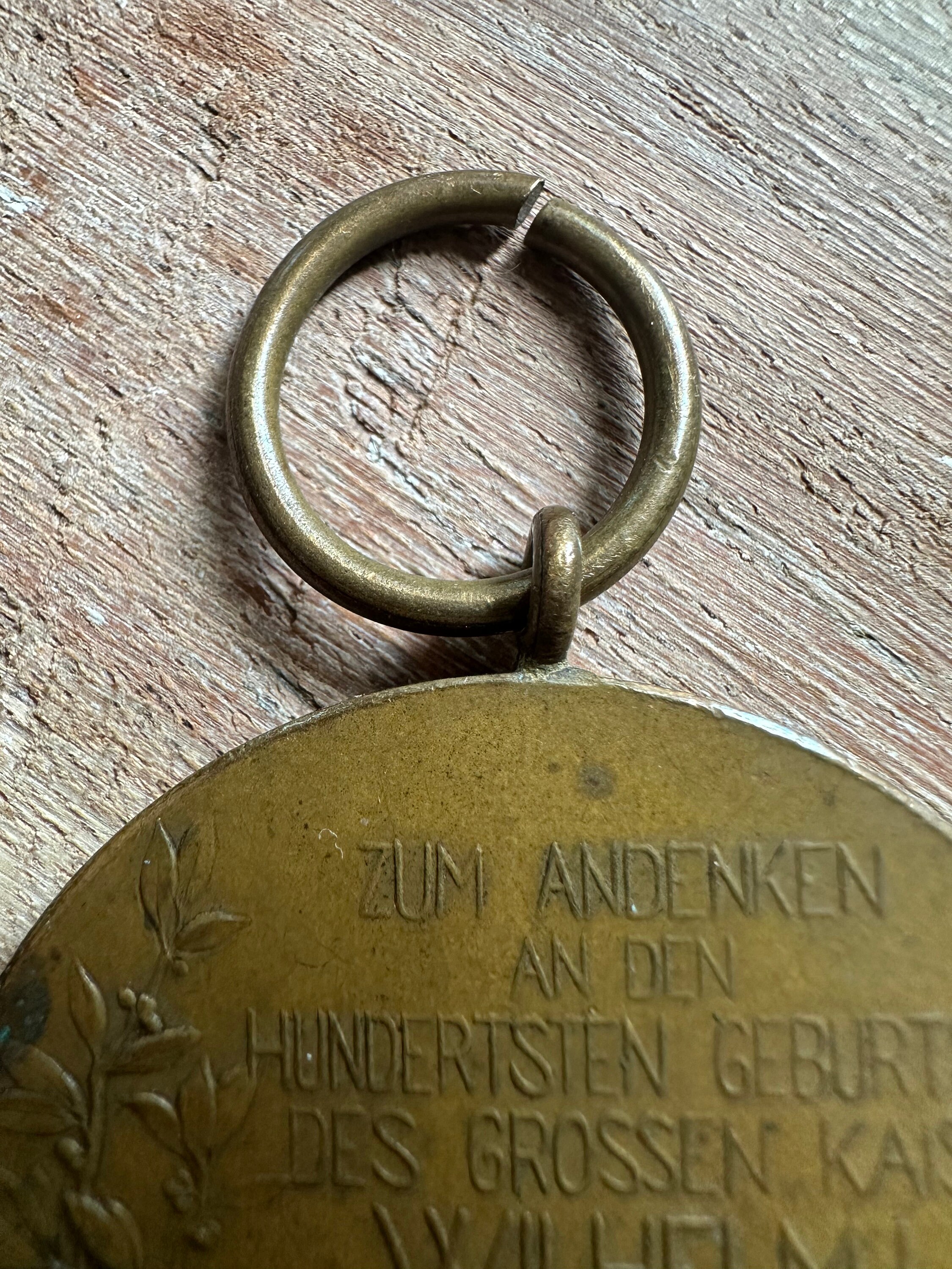 Bronze Medal Kaiser Wilhelm Der Große William 1st Emperor Centenary ...