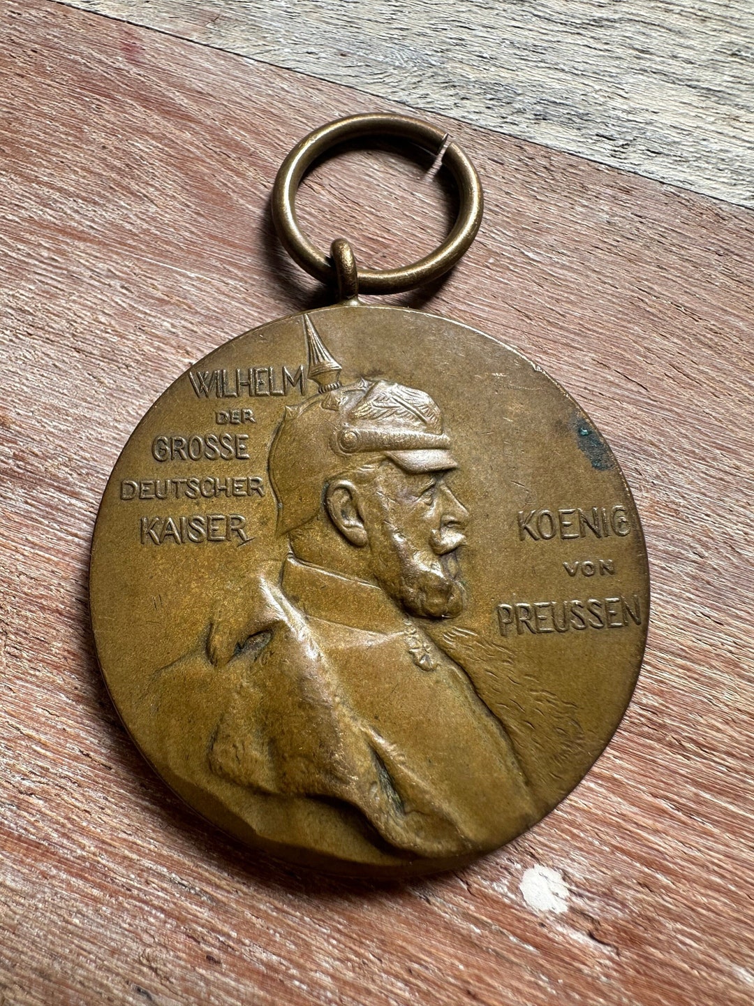 Bronze Medal Kaiser Wilhelm Der Große William 1st Emperor Centenary ...