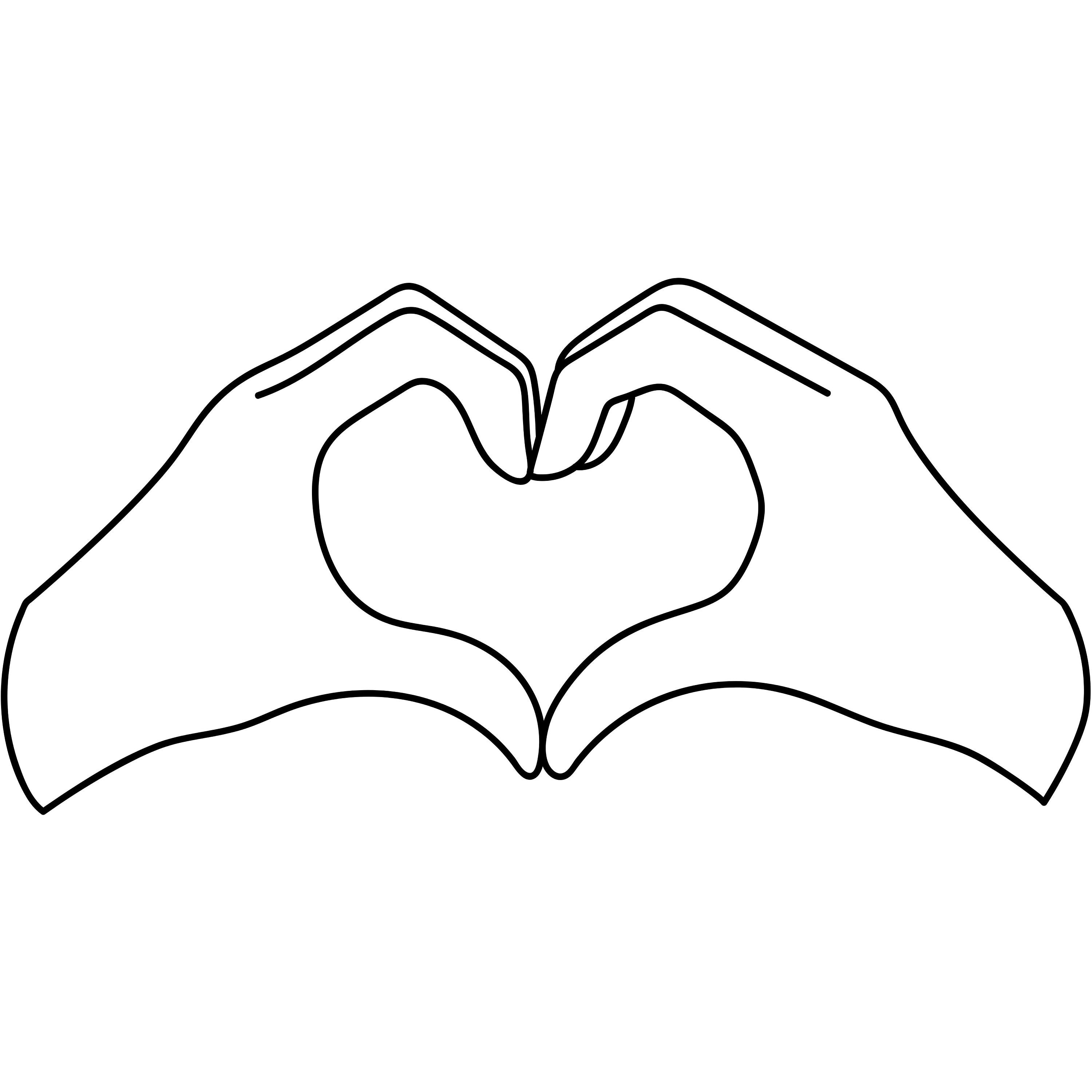 Hands Heart Shaped Digital Download - Etsy