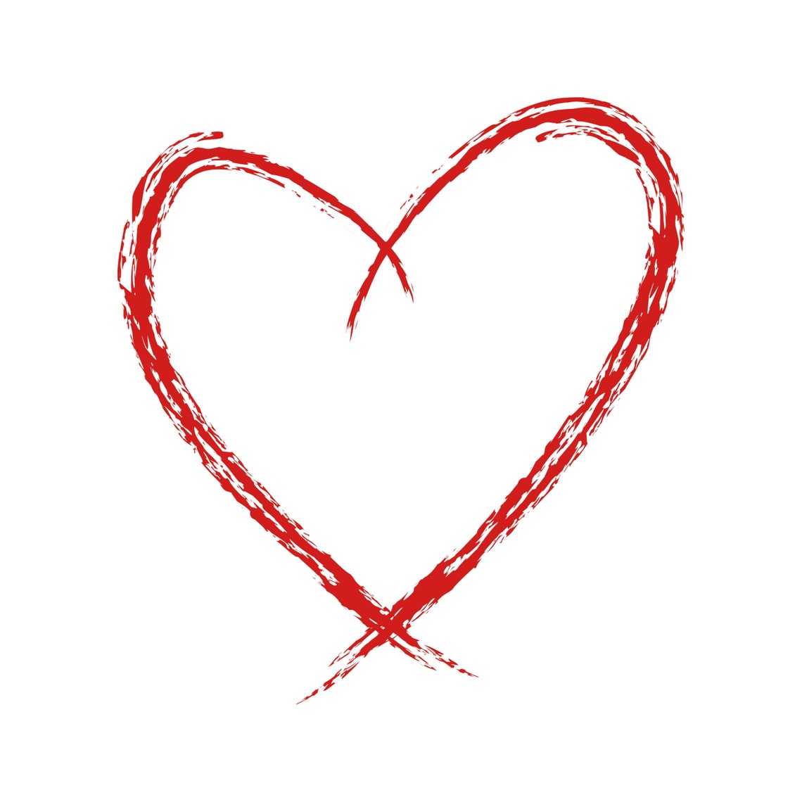 Red Heart Svg, Png, Jpeg, Digital Download Files - Etsy