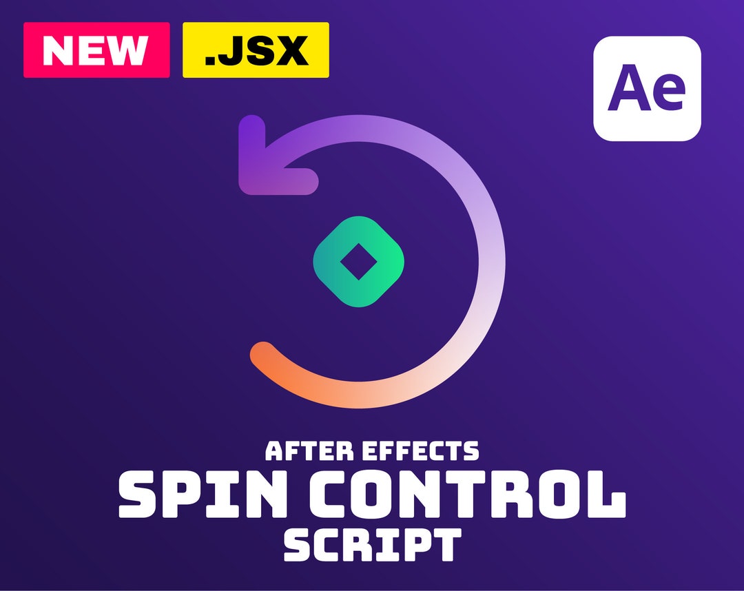 After Effects Spin Control Script - Etsy