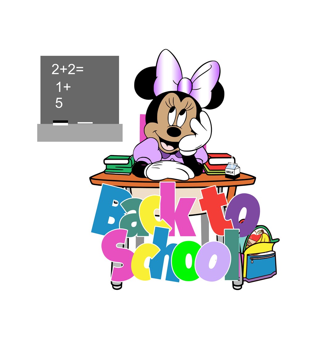 Back to School Minnie - Etsy