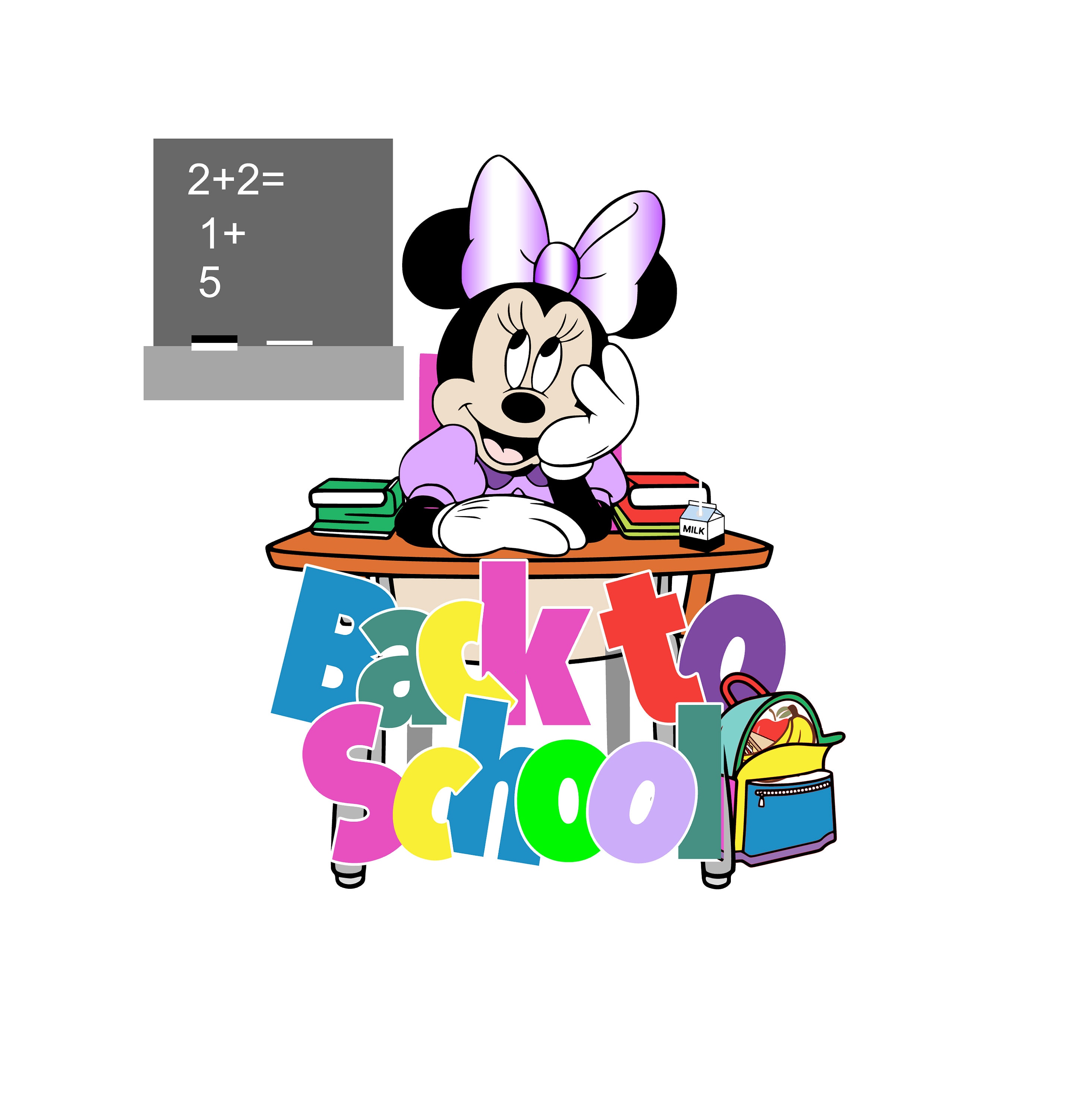 Back to School Minnie - Etsy