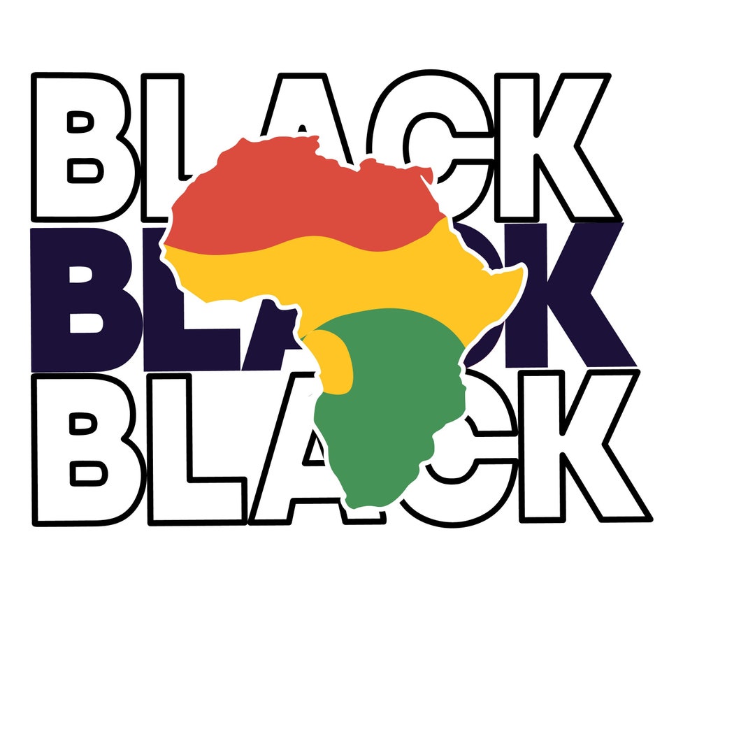 Black African Colors - Etsy