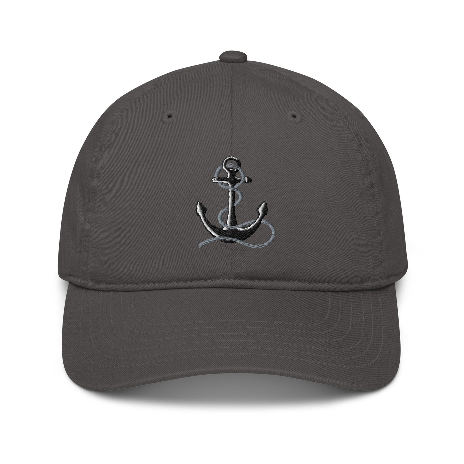 Anchor Organic Baseball Cap, Cruise Hat, Boat Anchor Hat, Ocean Life ...